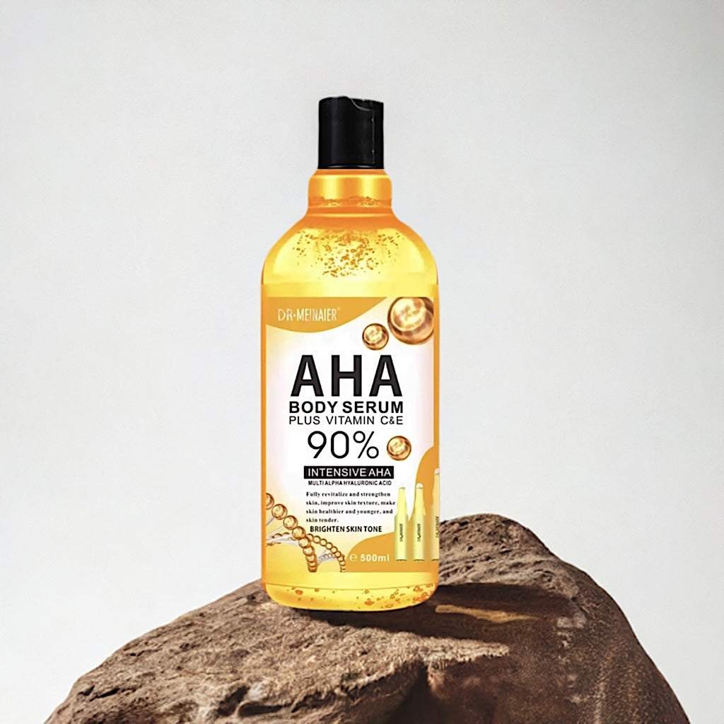 Dr Meinaier 90% Intensive AHA Body Serum Vitamin C & E 500ml – Everything Keratin