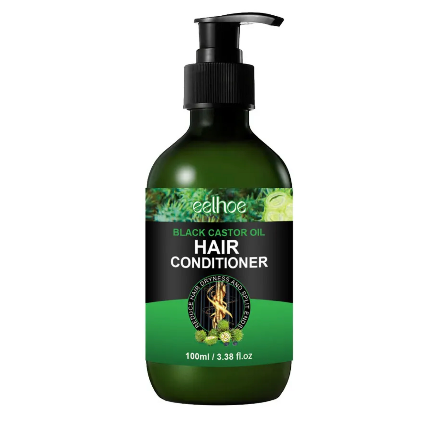 Eelhoe Black Castor Oil Hair Growth Conditioner 100ml Everything Keratin