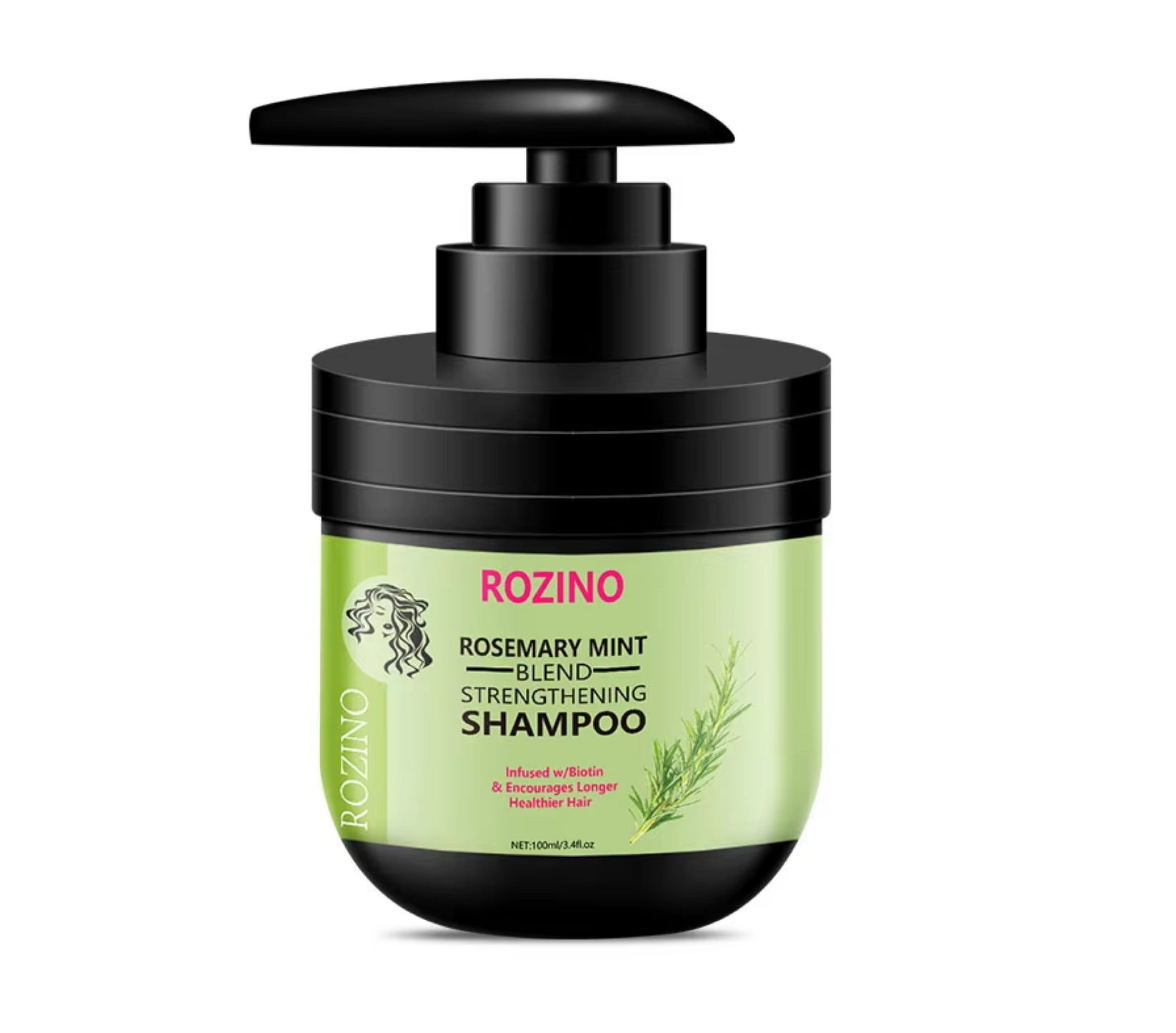 Rozino Rosemary Mint & Biotin Blend Strengthening Shampoo 100ml ...