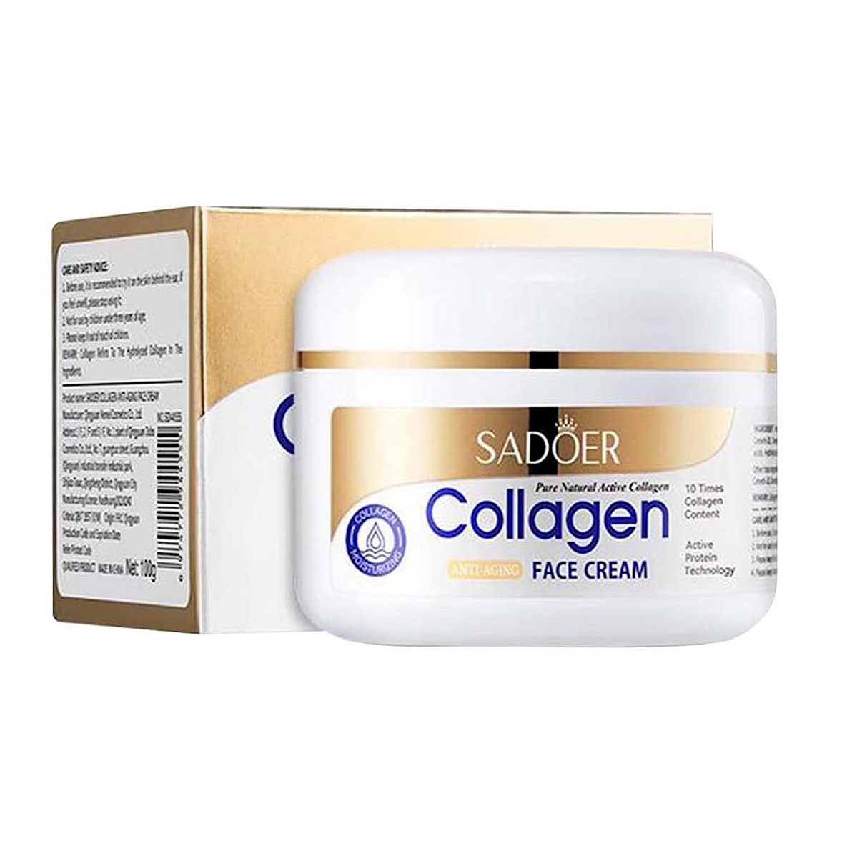 Sadoer Collagen Anti Aging Face Cream 100ml – Everything Keratin