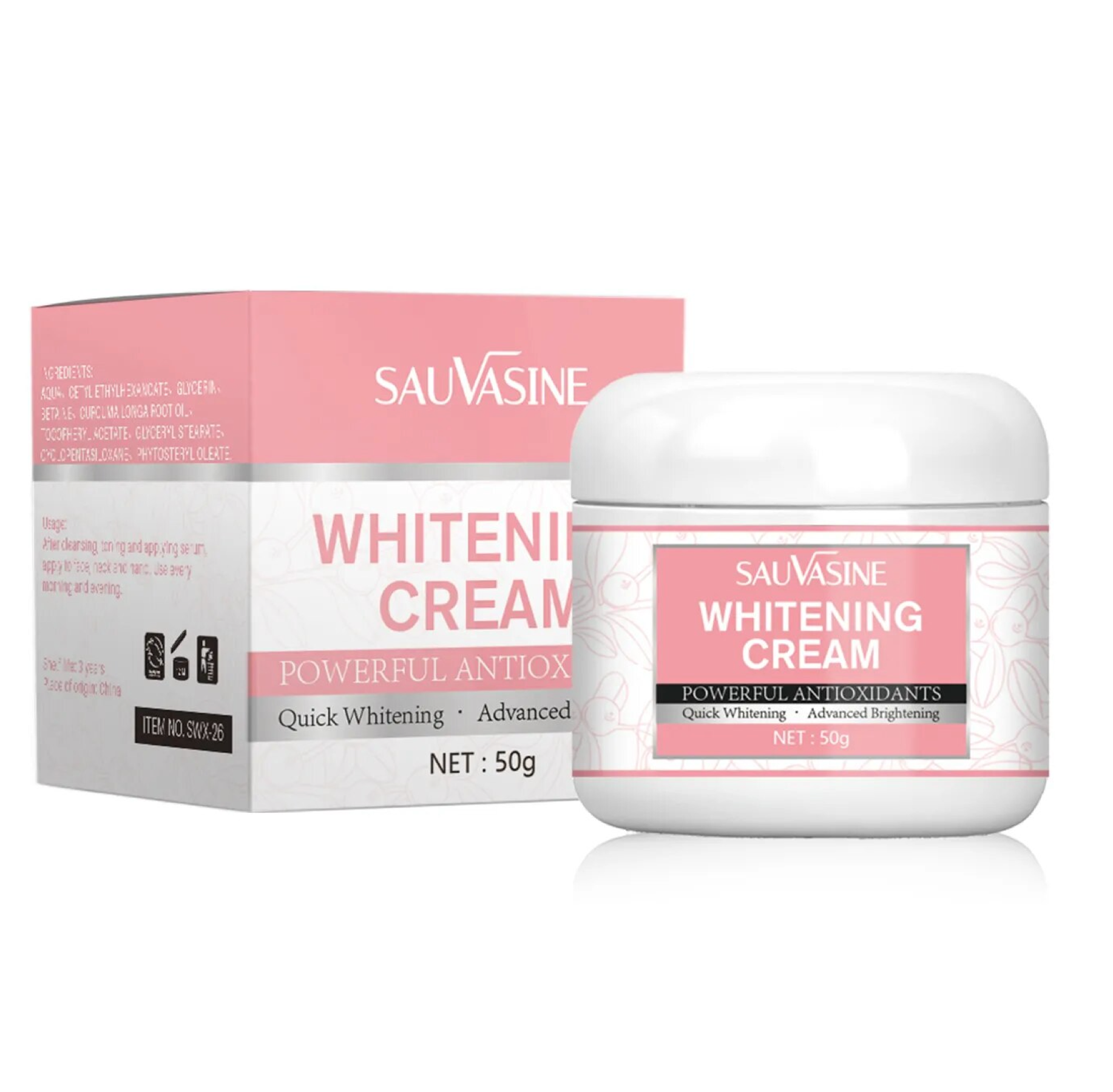 Sauvasine Whitening Cream Powerful Antioxidants 50g – Everything Keratin
